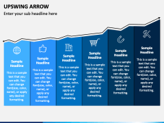 Upswing Arrow PowerPoint and Google Slides Template - PPT Slides