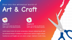 Free - Art and Craft Presentation Theme for PowerPoint and Google ...
