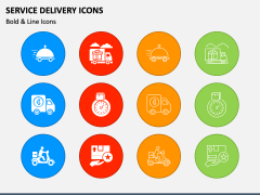 Service Delivery Icons for PowerPoint and Google Slides - PPT Slides