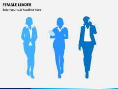 Female Leader PowerPoint and Google Slides Template - PPT Slides