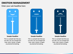 Emotion Management PowerPoint and Google Slides Template - PPT Slides