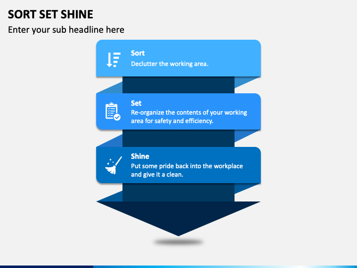 Set Sort Shine PowerPoint and Google Slides Template - PPT Slides