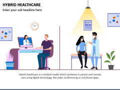 Hybrid Healthcare PowerPoint and Google Slides Template - PPT Slides