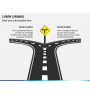 Business Path Forward PowerPoint Template - PPT Slides | SketchBubble