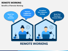 Remote Working PowerPoint and Google Slides Template - PPT Slides
