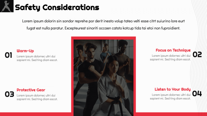 Free - Martial Arts Theme for PowerPoint and Google Slides - PPT Slides