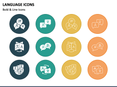 Language Icons for PowerPoint and Google Slides - PPT Slides