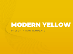 Modern Yellow Presentation Theme for PowerPoint and Google Slides - PPT ...