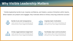 Visible Leadership PowerPoint and Google Slides Template - PPT Slides
