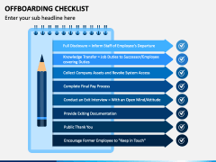 Offboarding Checklist PowerPoint and Google Slides Template - PPT Slides