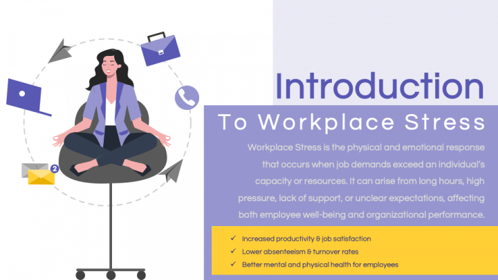 Workplace Stress Management PowerPoint and Google Slides Template - PPT ...