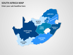South Africa Map for PowerPoint and Google Slides - PPT Slides