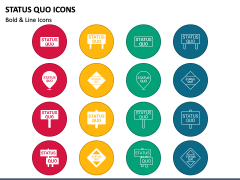 Status Quo Icons for PowerPoint and Google Slides - PPT Slides