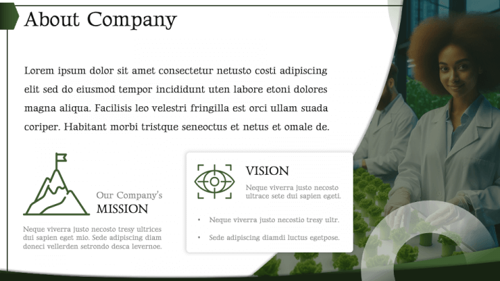 Hydroponic Farming Business Plan PowerPoint and Google Slides Template