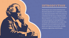 Free - Albert Einstein PowerPoint and Google Slides Template - PPT Slides