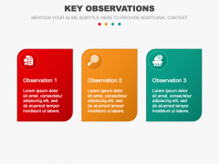 Key Observations PowerPoint and Google Slides Template - PPT Slides