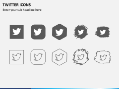 Twitter Icons for PowerPoint and Google Slides - PPT Slides
