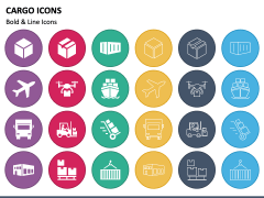 Cargo Icons for PowerPoint and Google Slides - PPT Slides