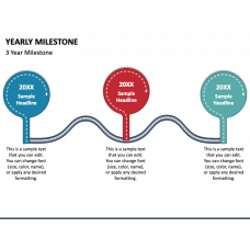 Yearly Journey PowerPoint Template - PPT Slides