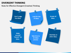 Divergent Thinking PowerPoint and Google Slides Template - PPT Slides