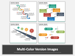 Diagonal Timeline PowerPoint and Google Slides Template - PPT Slides