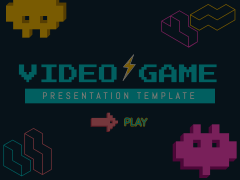 Video Game Theme for PowerPoint and Google Slides - PPT Slides