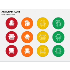 Chair Icons for PowerPoint and Google Slides