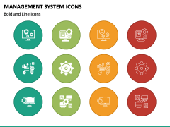Management System Icons for PowerPoint and Google Slides - PPT Slides