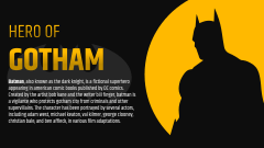 Free - Batman Presentation Theme for PowerPoint and Google Slides