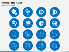 Market Size Icons for PowerPoint and Google Slides - PPT Slides