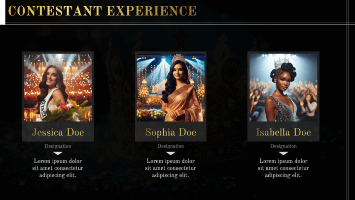 Free - Beauty Pageant Presentation Theme for PowerPoint and Google ...