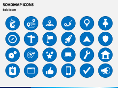 Roadmap Icons for PowerPoint and Google Slides - PPT Slides
