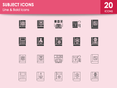 Subject Icons for PowerPoint and Google Slides - PPT Slides