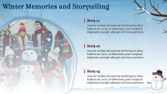 Free - Welcome Winter PowerPoint and Google Slides Template - PPT Slides