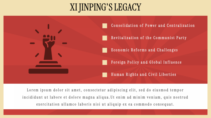 Free - Xi Jinping Presentation for PowerPoint and Google Slides - PPT ...