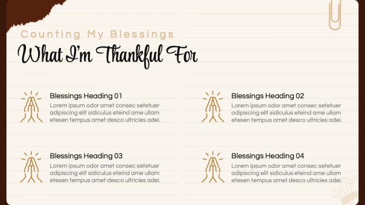 Free - Diary Theme for PowerPoint and Google Slides - PPT Slides