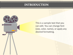 Free Movie Background Presentation Theme for PowerPoint and Google Slides