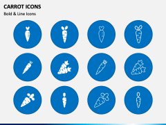 Carrot Icons for PowerPoint and Google Slides - PPT Slides