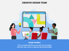 Creative Design Team Illustration for PowerPoint and Google Slides ...