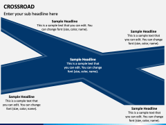 Crossroad PowerPoint and Google Slides Template - PPT Slides