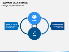 Two Way Data Binding PowerPoint and Google Slides Template - PPT Slides