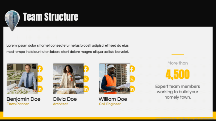 Town Planning Project Proposal PowerPoint and Google Slides Template ...