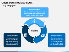 Circle Continuum Arrows for PowerPoint and Google Slides - PPT Slides