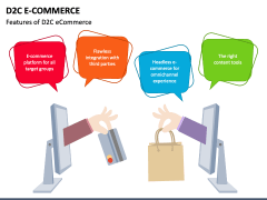 D2C E-Commerce PowerPoint and Google Slides Template - PPT Slides
