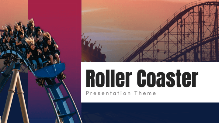 Free - Roller Coaster Theme for PowerPoint and Google Slides - PPT Slides