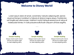 Free - Disney Presentation Theme for PowerPoint and Google Slides - PPT ...