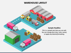 Warehouse Layout Graphics for PowerPoint and Google Slides - PPT Slides