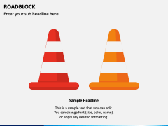 Roadblock for PowerPoint and Google Slides - PPT Slides