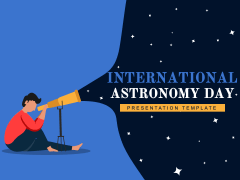 Free - International Astronomy Day PowerPoint Template and Google Slides Theme