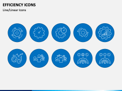 Efficiency Icons for PowerPoint and Google Slides - PPT Slides